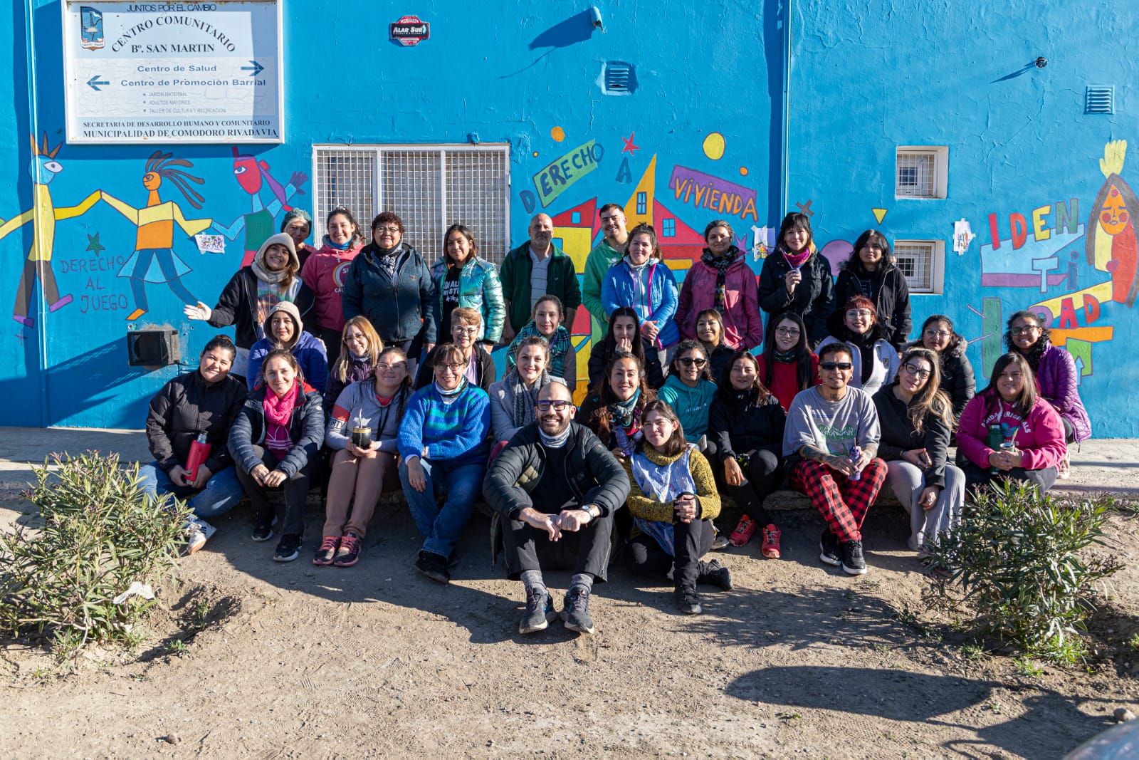 Los derechos de los niños quedaron plasmados en las paredes del CPB San ...